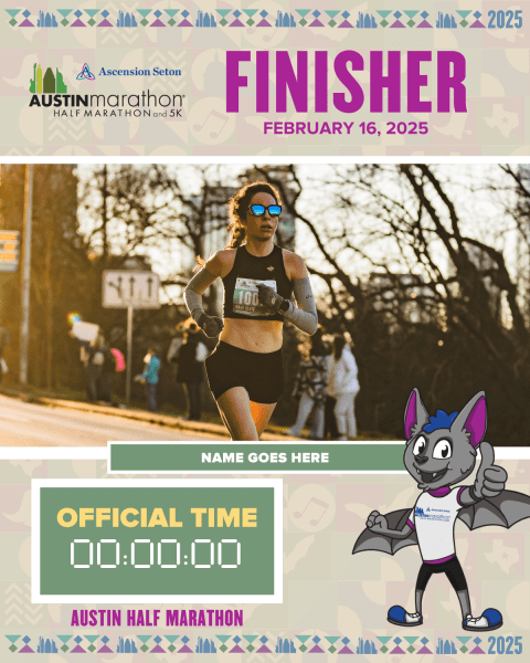 Official Race Photos - Ascension Seton Austin Marathon, Half & 5K